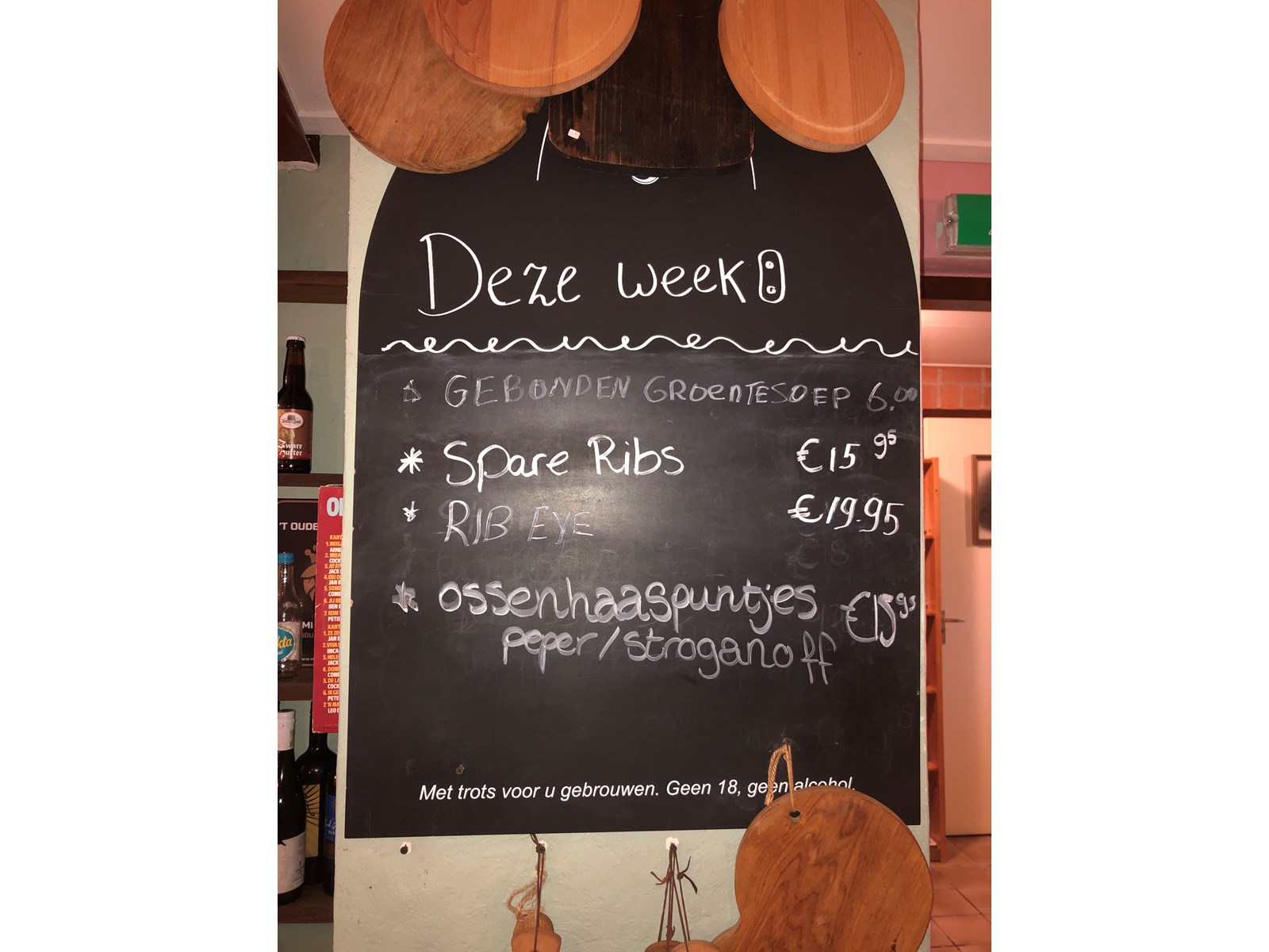 Weekmenu vanaf 24/11 - Bolle Zus